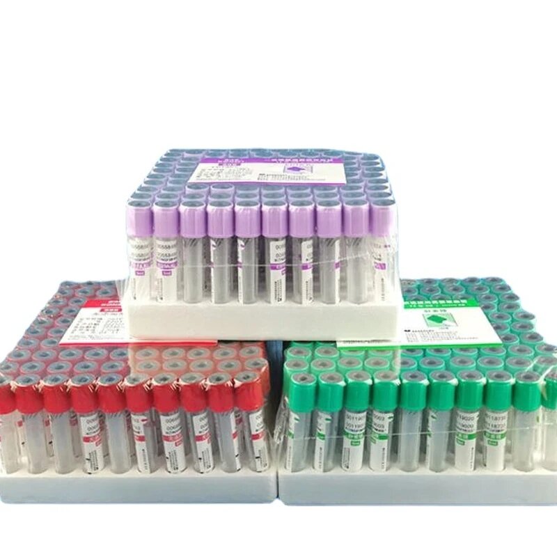 Вакуумные пробирки Heparin lithium 10мл, 100 шт