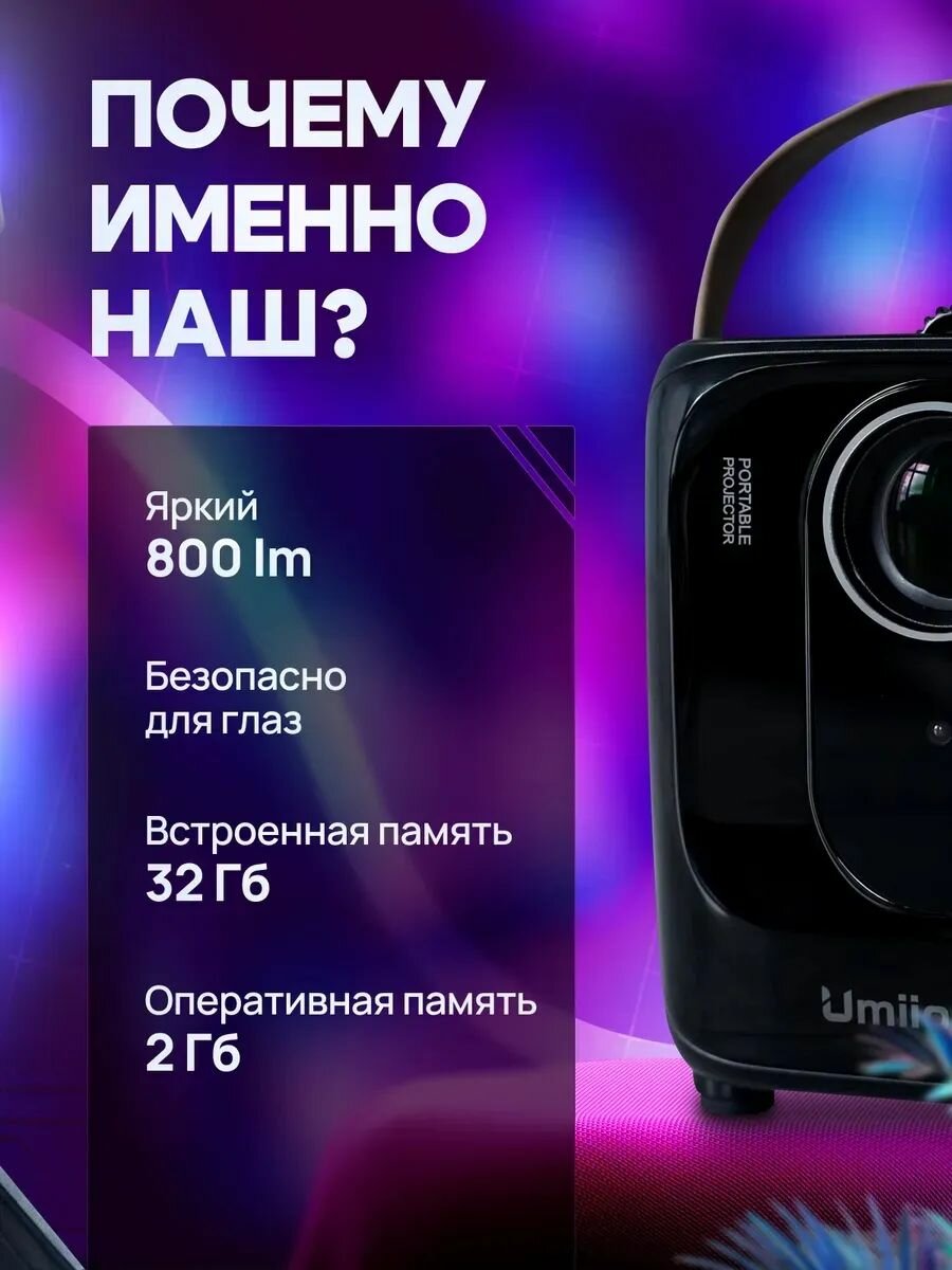 Проектор, черный — фото 1