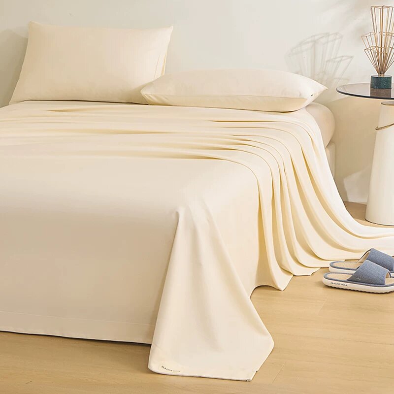 Комплект постельного белья Heilan Home из чистого хлопка: простыня из грубой ткани, летняя, полностью хлопковая, для