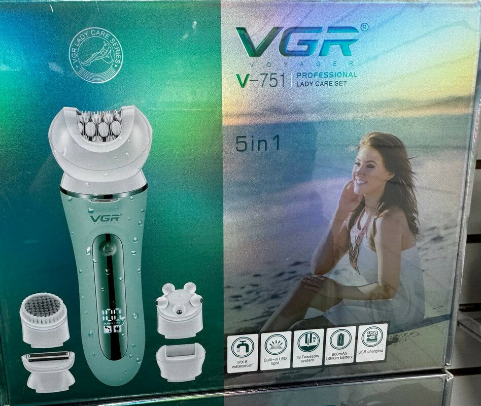 VGR Эпилятор V-7_V-751