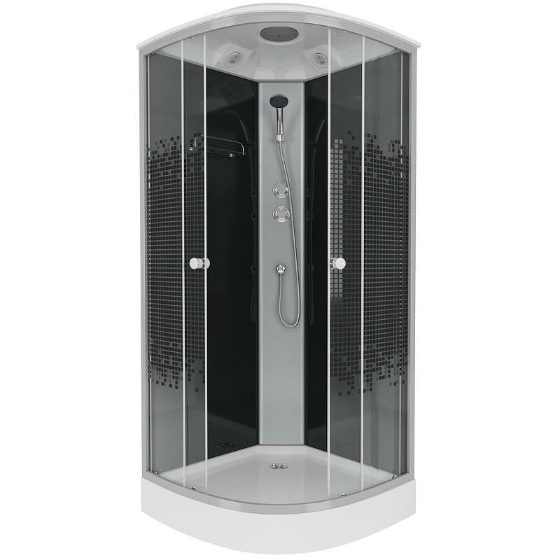 Душевая кабина Niagara Eco 100x100 45021453 профиль хром, без гидромассажа