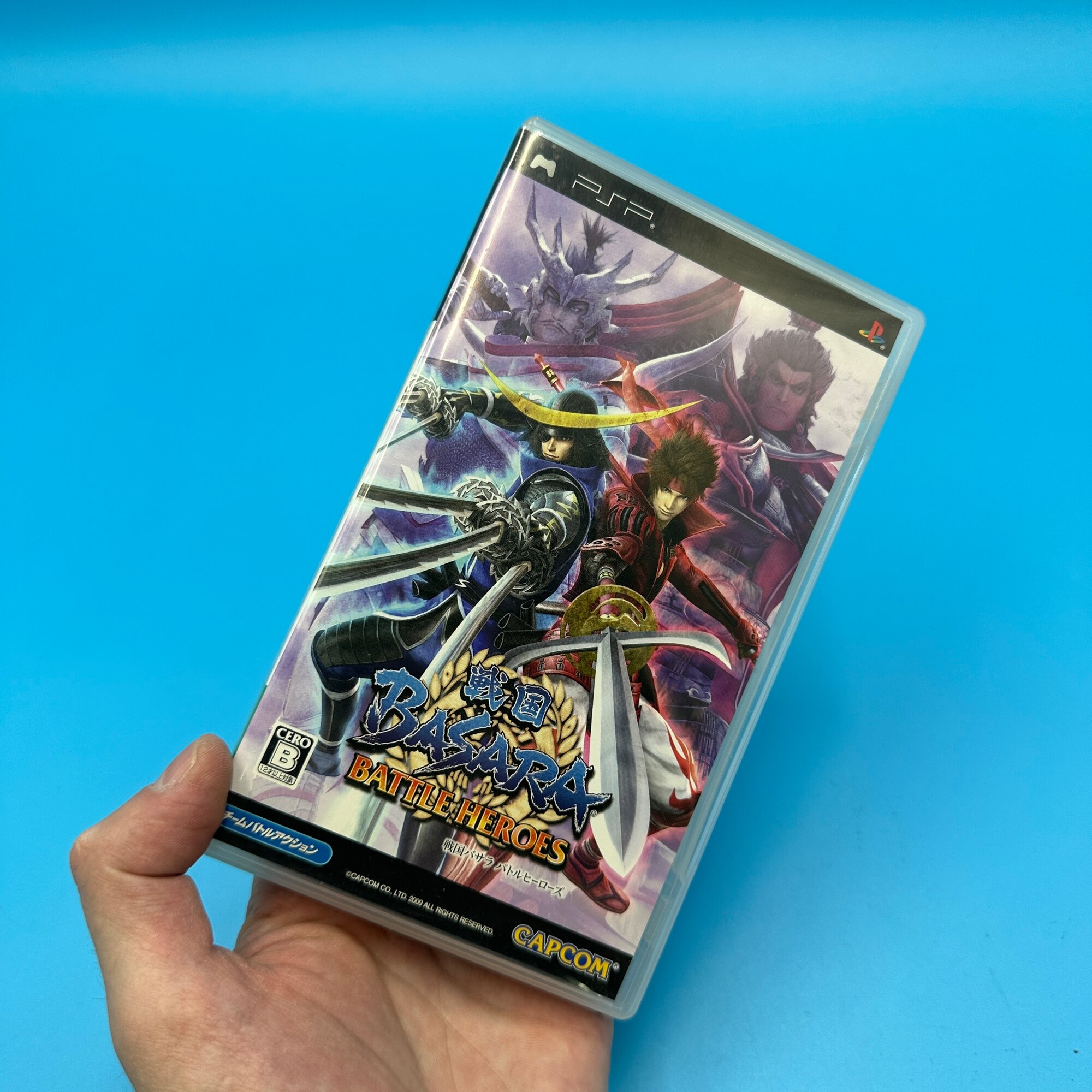 Игра Sengoku Basara Battle Heroes для PSP (Region Free, 12+, Японский язык), экшен, разработчик Capcom