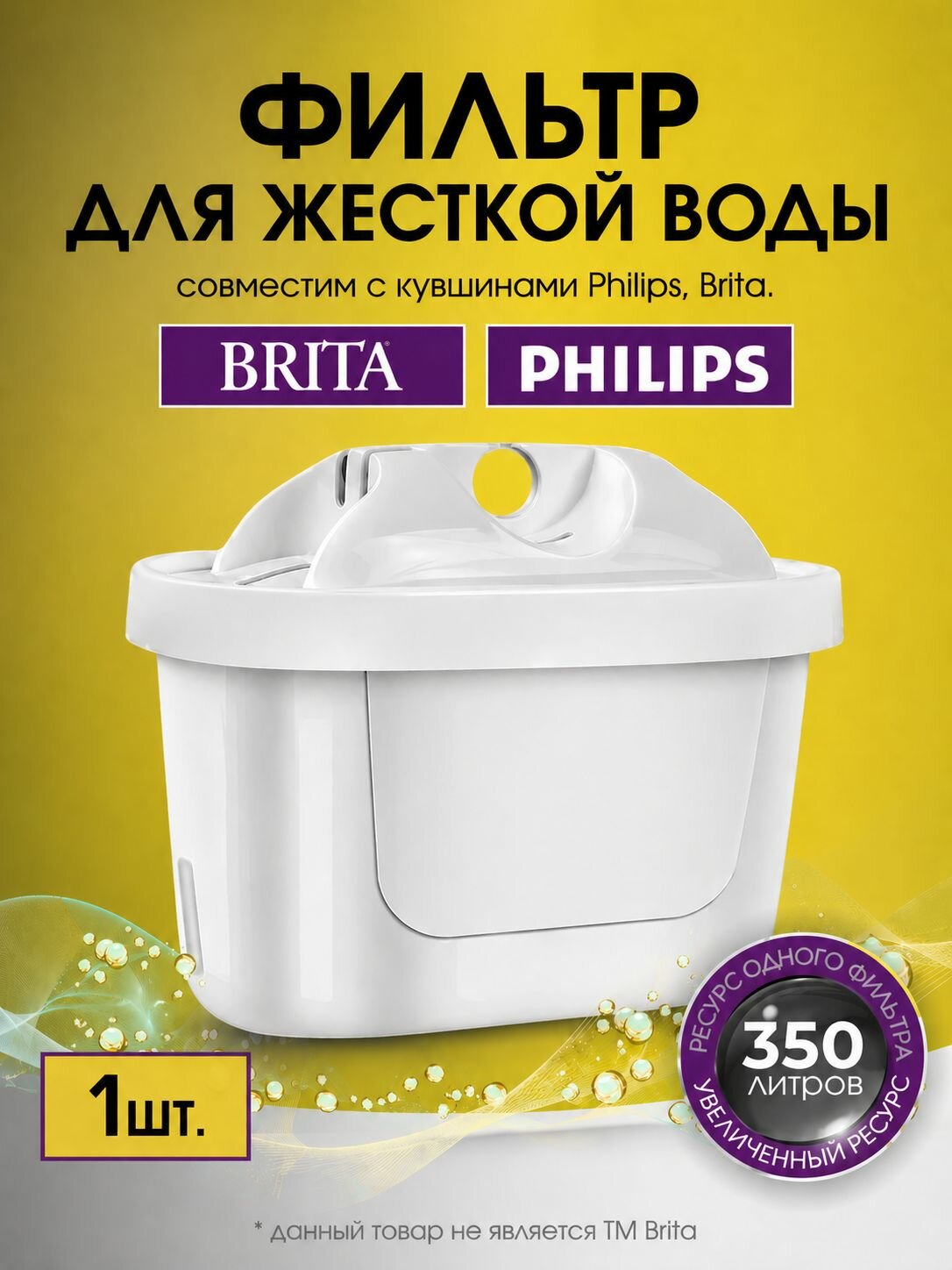 Фильтр для воды MAXTRA в кувшин 1 шт для жесткой воды для кувшина один