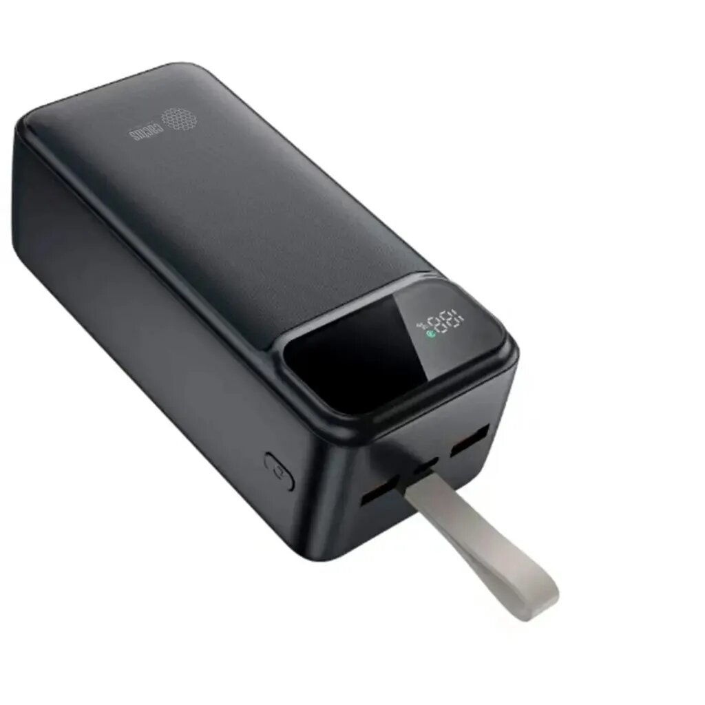 Внешний аккумулятор (Power Bank) Cactus CS-PBFSND-40000, 40000мAч, черный
