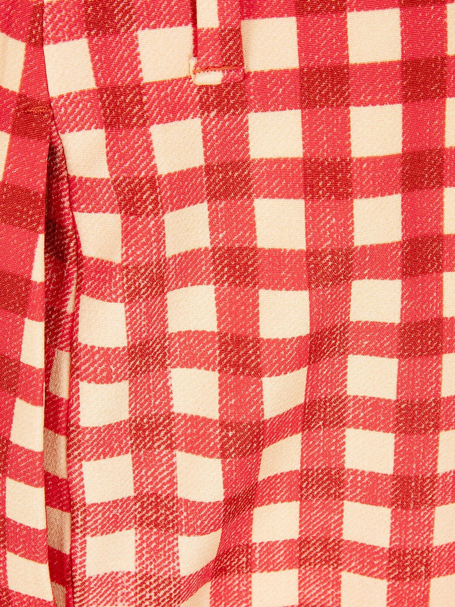 Брюки Ermanno Scervino Gingham-check flared trousers, размер 40 — фото 1