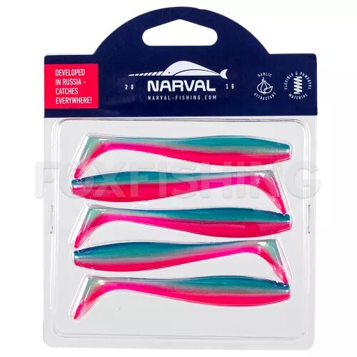 Силиконовая приманка Narval Choppy Tail 10cm #063 5шт.