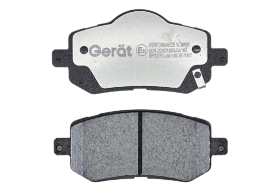 Тормозные колодки BPF331PG (передние)