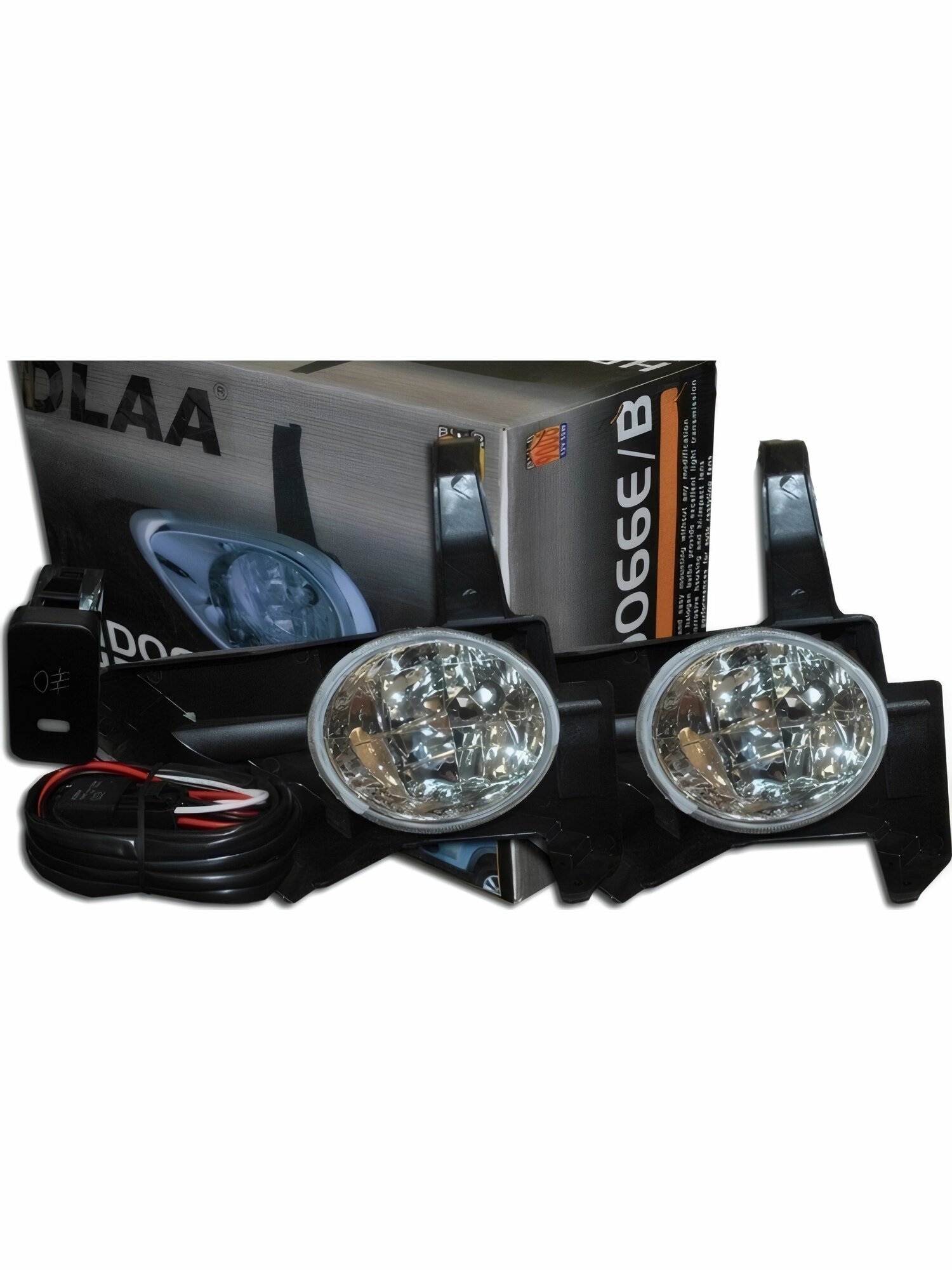 Противотуманные фары галогенные DLAA HD-066B HONDA CR-V 2005-06 + провод, кнопка (комплект)