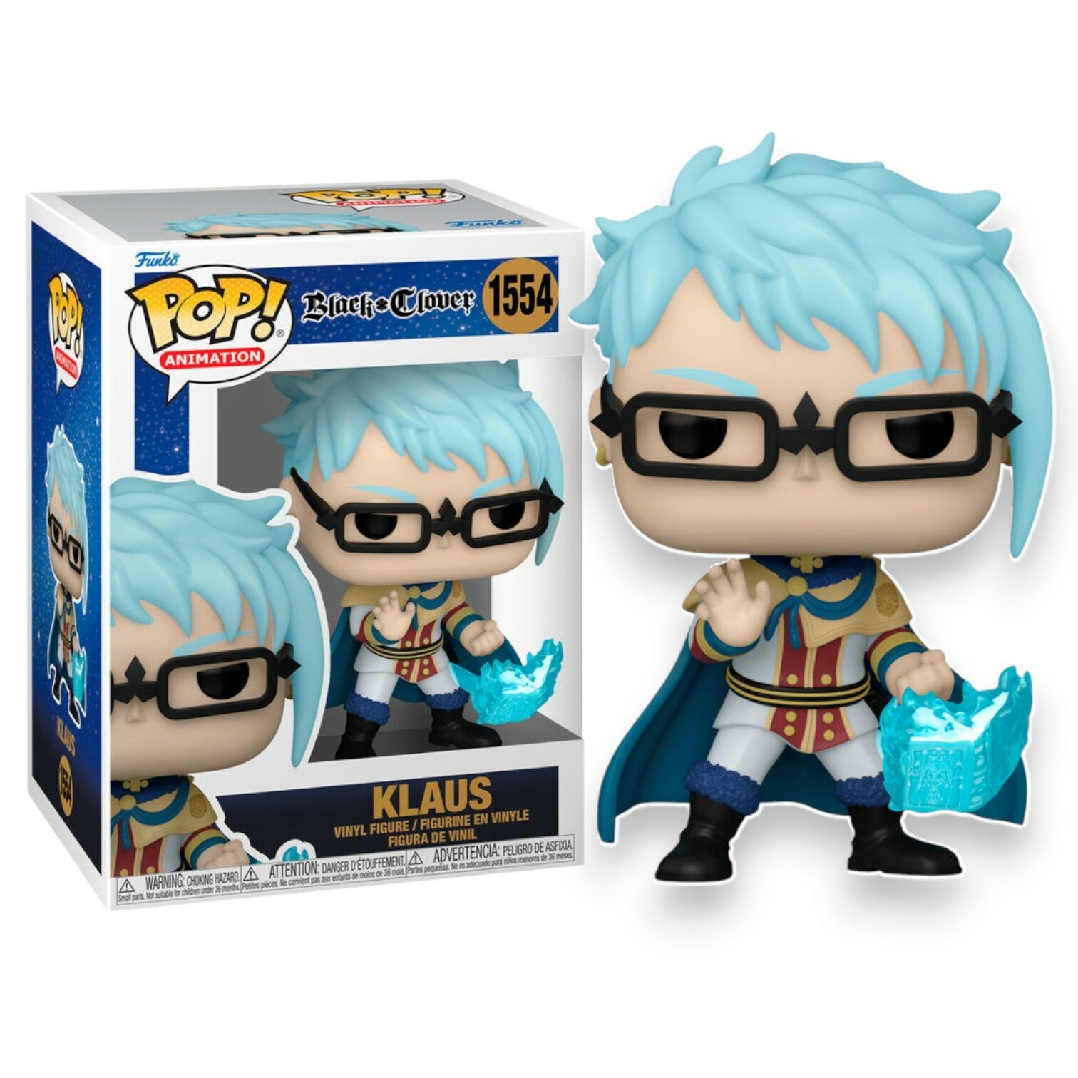 Фигурка Клаус "Черный клевер" от Funko Pop! 1554 коллекционная