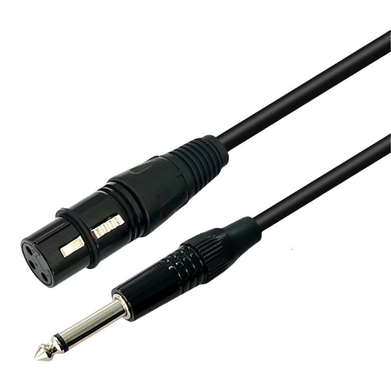 Кабель 6,35 мм — XLRR, 50cm - Женский XLR
