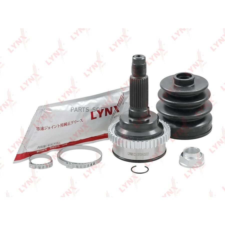 ШРУС наружный MAZDA 323(BJEP) 2.0 98> / Ixion 1.8 9904 / Premacy 1.82.0 9904 от официального дистрибьютора, LYNXAUTO, артикул CO3653A