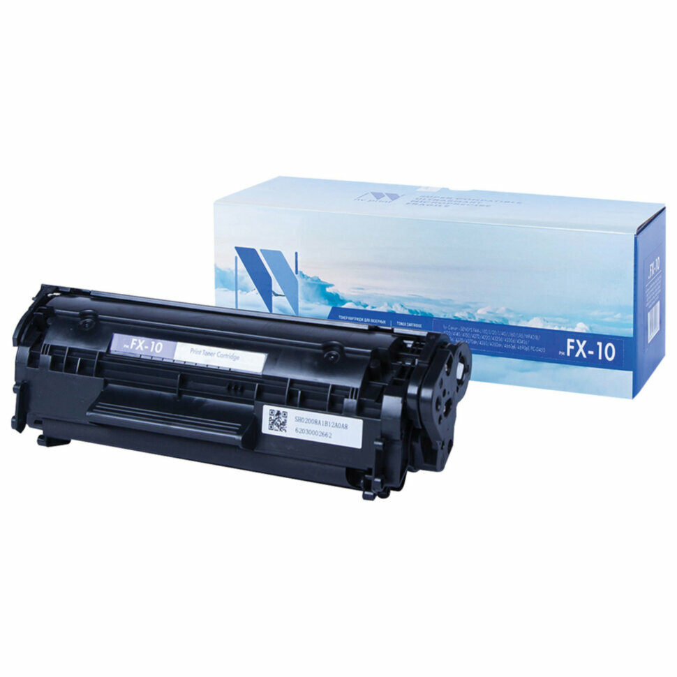 Картридж лазерный NV PRINT (NV-FX10) для CANON i-SENSYS 4018/4120/4140, ресурс 2000 стр, 361194