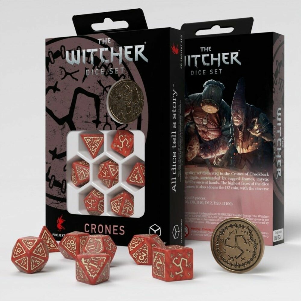 Кубы The Witcher Dice Set. Crones - Brewess