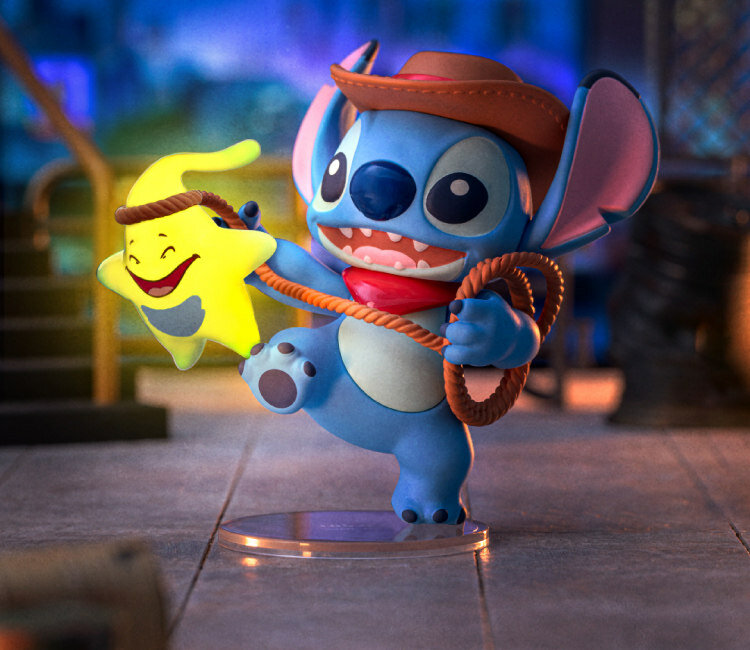 Лило и Стич Лабубу Labubu Stitch Игрушка сюрприз Blind Box stitch TOP TOY