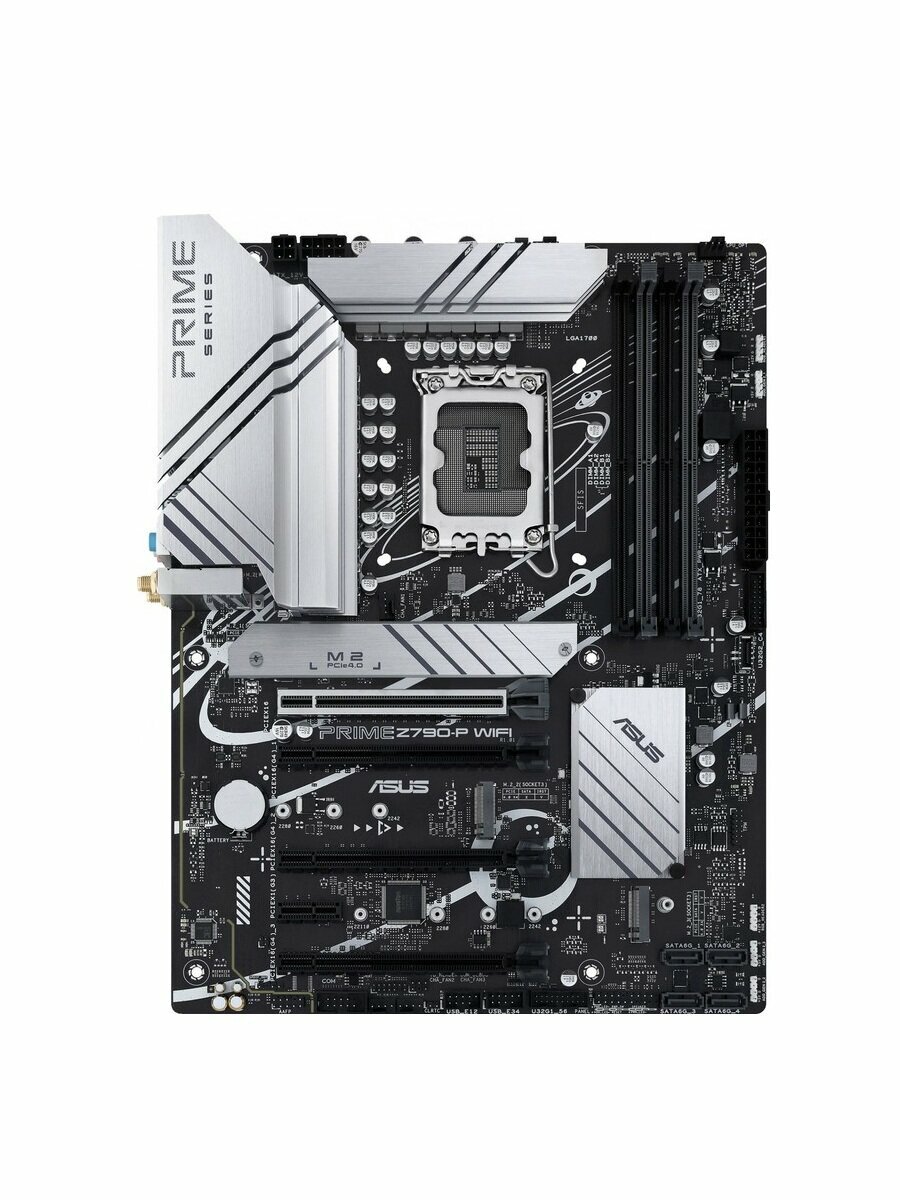 Материнская плата ASUS PRIME Z790-P WIFI ATX LGA1700 Intel Z790 4xDDR5 (192ГБ)