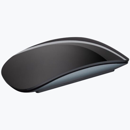Мышь Deppa Air для MAC, Windows, алюминий, черный