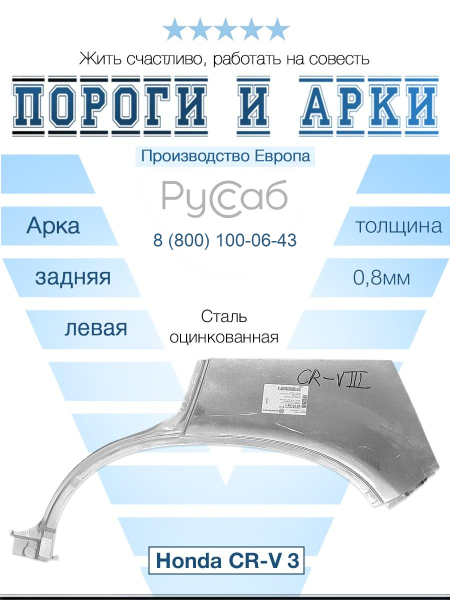 Арка левая для Honda CR-V 2006-2012 (Klokkerholm)