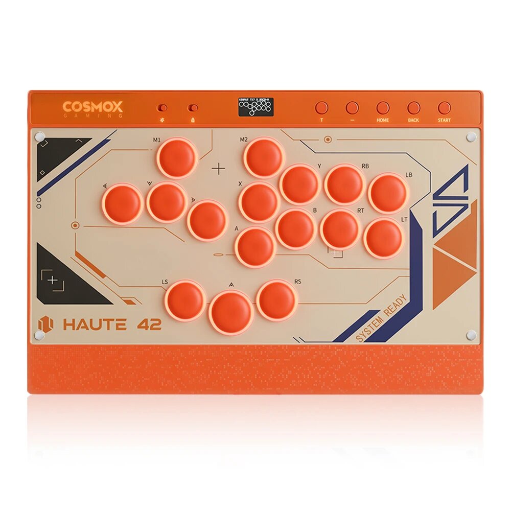 Haute42 Magnetic Hitbox C16 бесрычажный контроллер Оранжевый, C16 Orange
