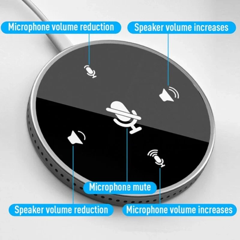 Smvp Конденсаторный граничный микрофон USB для конференций