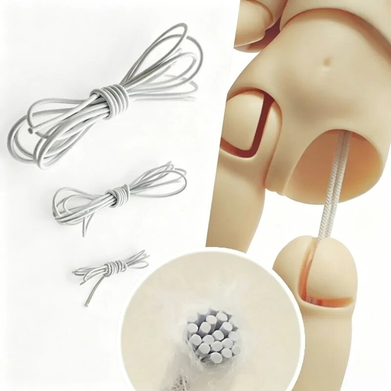 Резинки для сборки кукол SUNPNBADA 1/3, 1/4, 1/6, 1/8, 1/12 1mm for 1l8 1l12