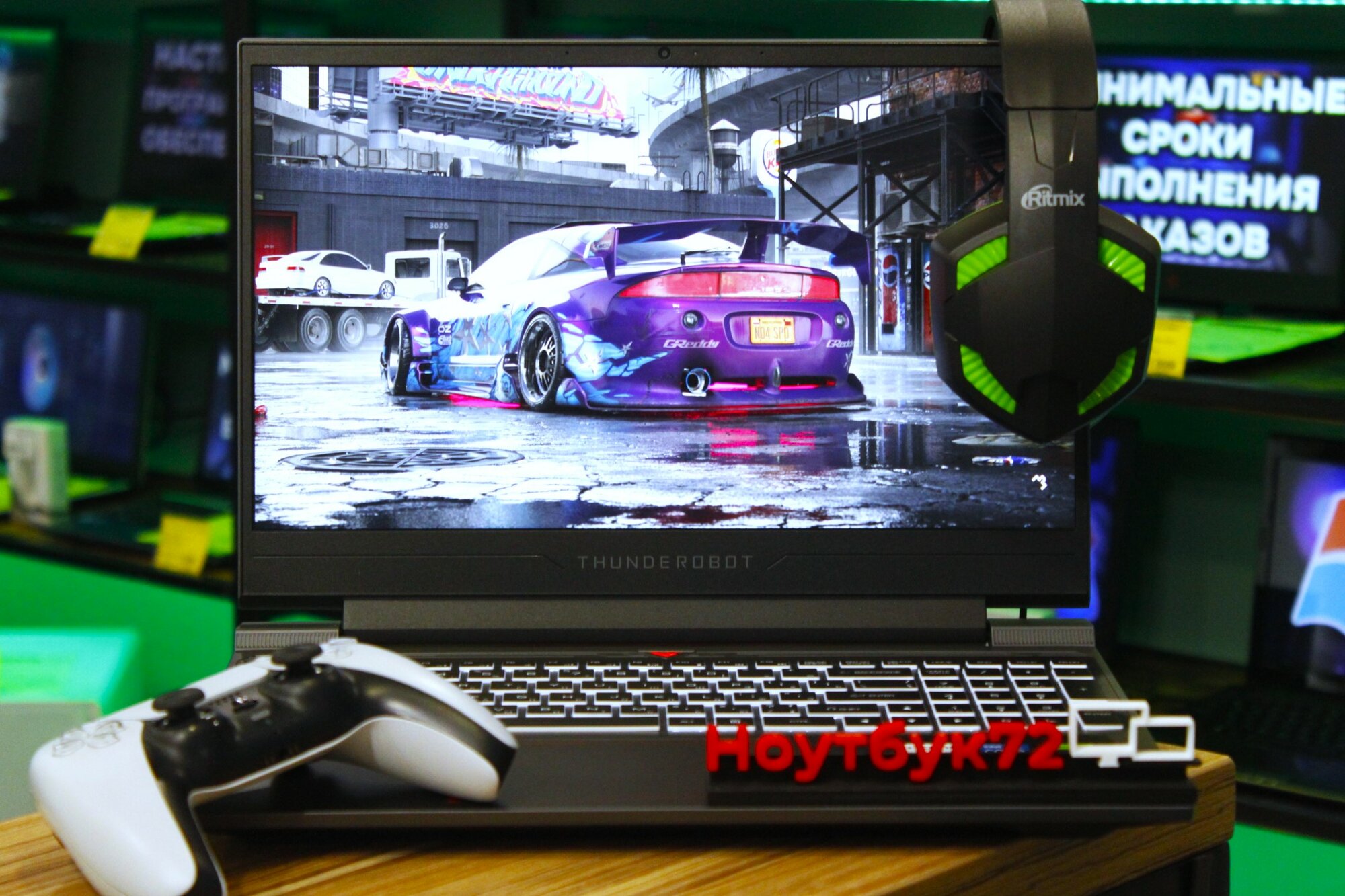 Игровой ноутбук Thunderobot 911X Wild Hunter G2L/15.6" FHD 165 Гц/Intel Core i5-12500H/16GB DDR4/RTX4050/512GB SSD/Win11