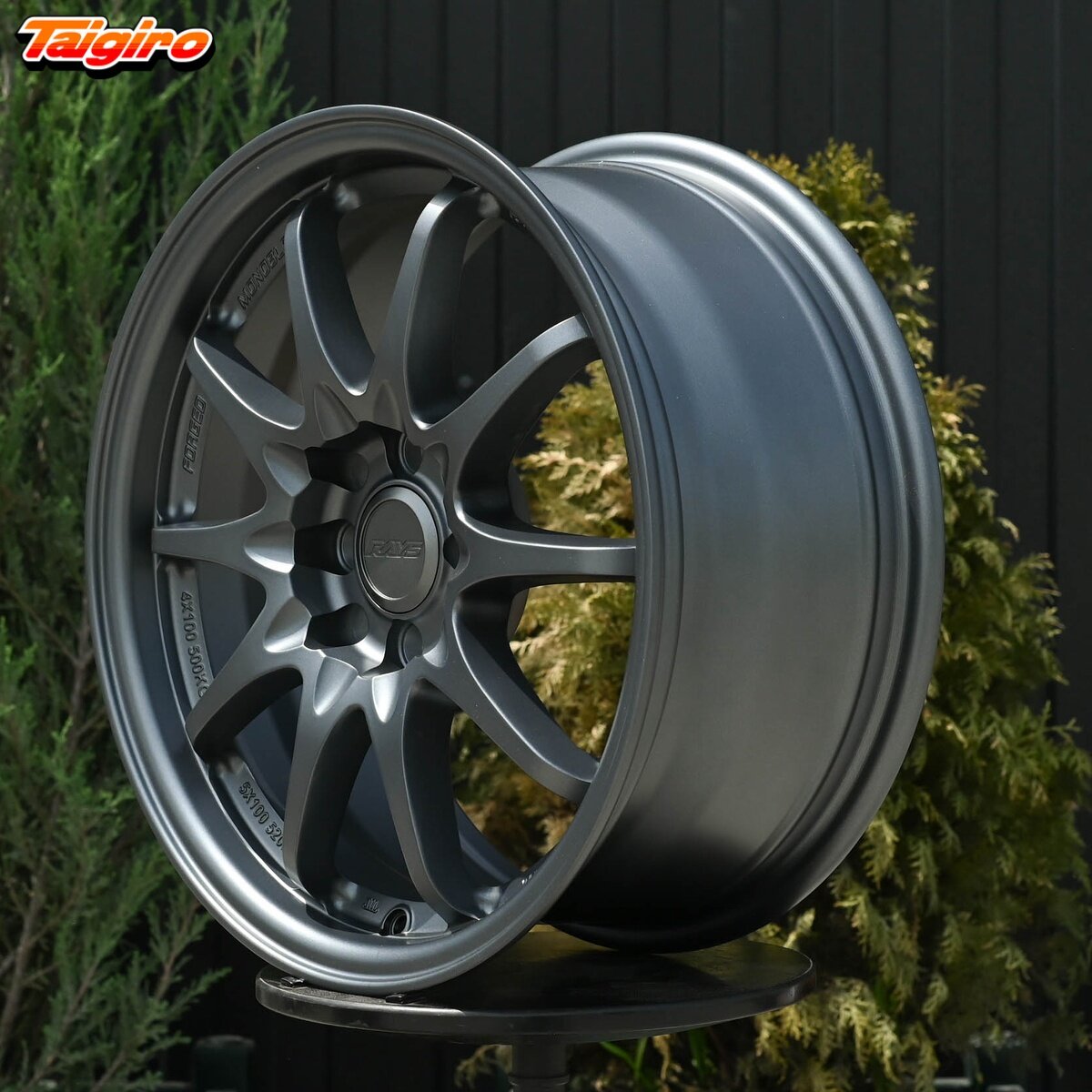 Комплект литых дисков Rays CE28 7×R16 4×100 Графит (R124)