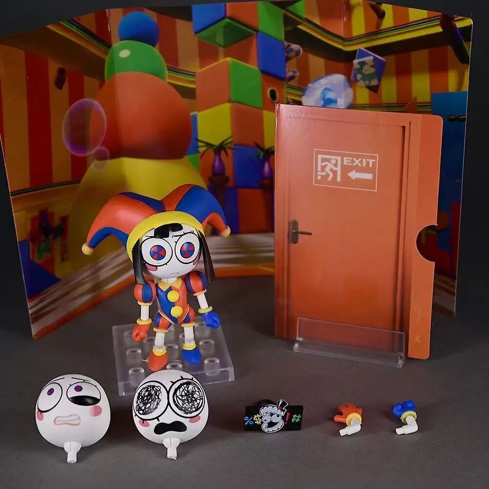 Фигурка Bandai Pomni Chibi Nendoroid The Amazing Digital Circus Jester
