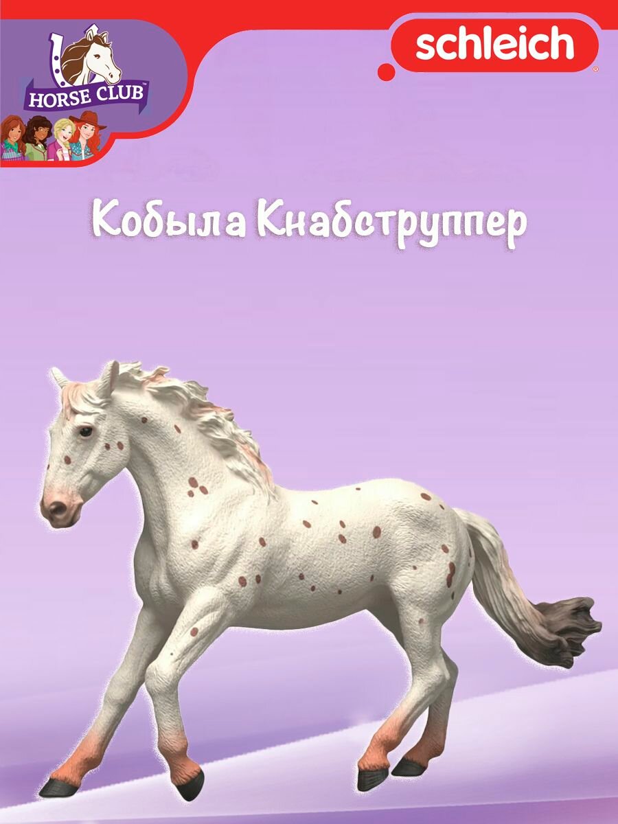 Schleich Horse Club Фигурка " Кобыла Кнабструппер", для детей от 5 лет, 14917