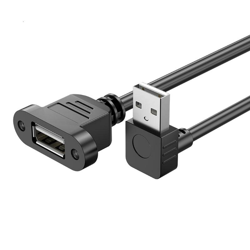 USB 2.0 удлинитель с креплением, 2m - Вниз