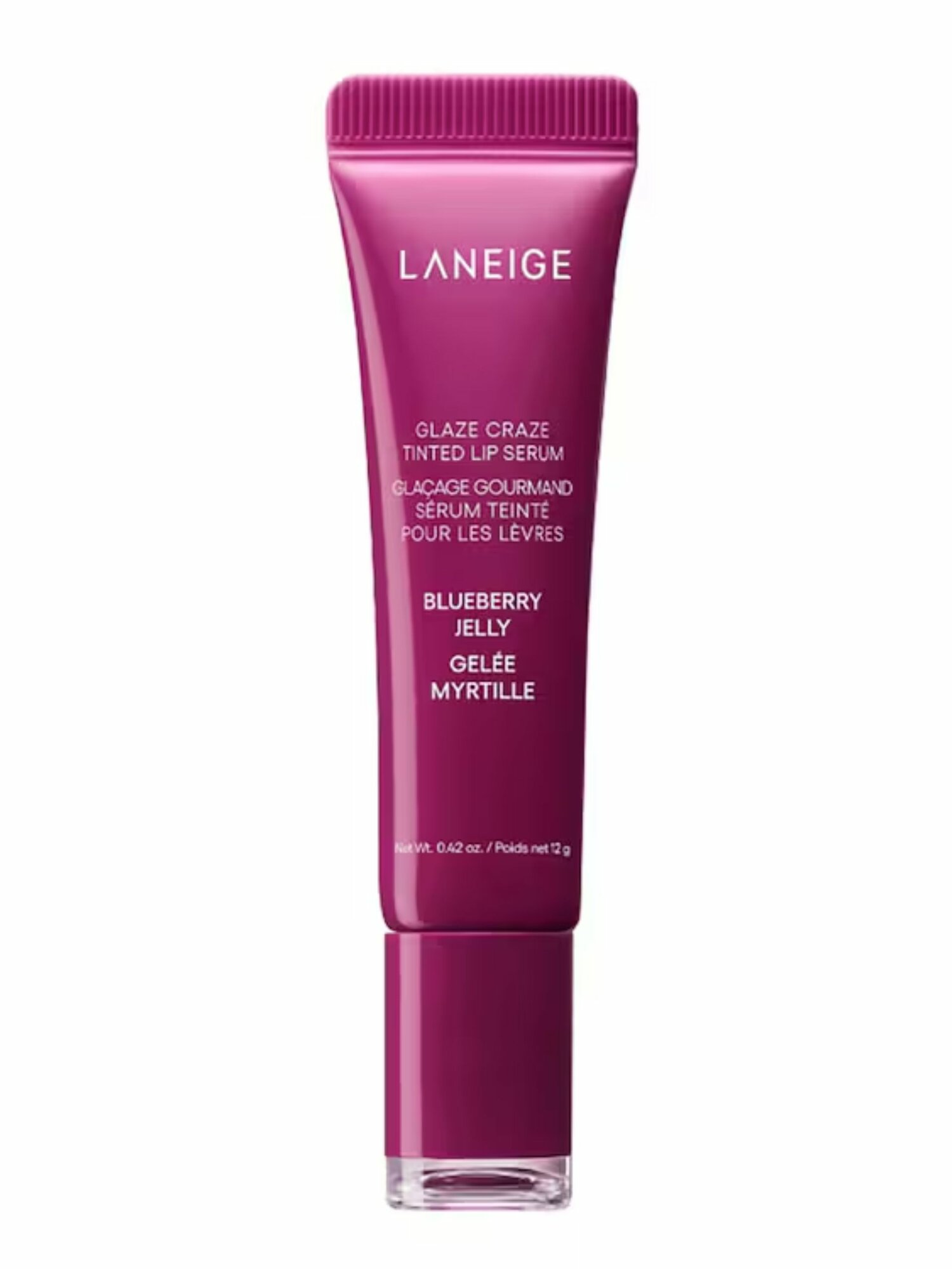 LANEIGE Бальзам-сыворотка для губ Glaze Craze Tinted Lip Serum (Blueberry Jelly)