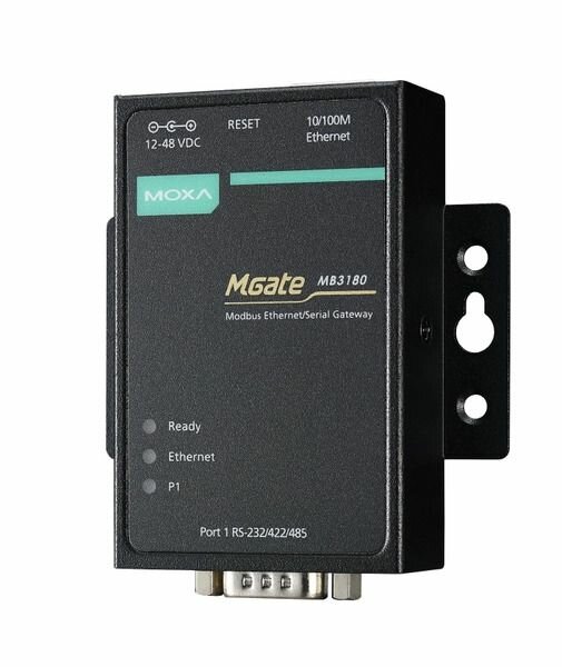 Преобразователь интерфейсов MOXA MGate MB3180 — фото 1