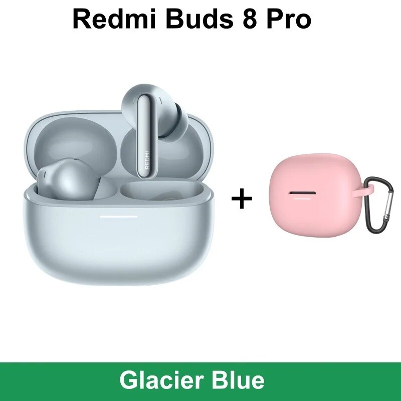 Redmi Buds 8 Pro Glacier Blue с кейсом