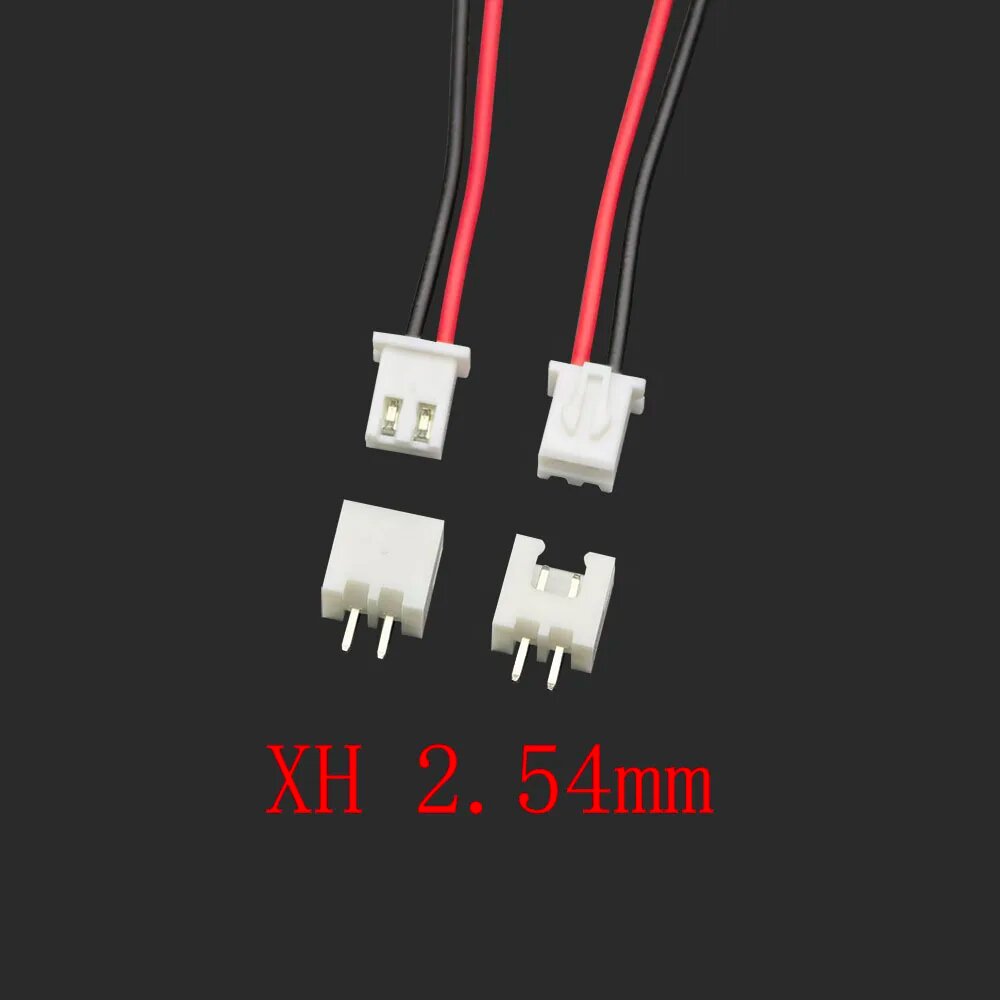 XH2.54mm разъемы JST, 20см, комплект