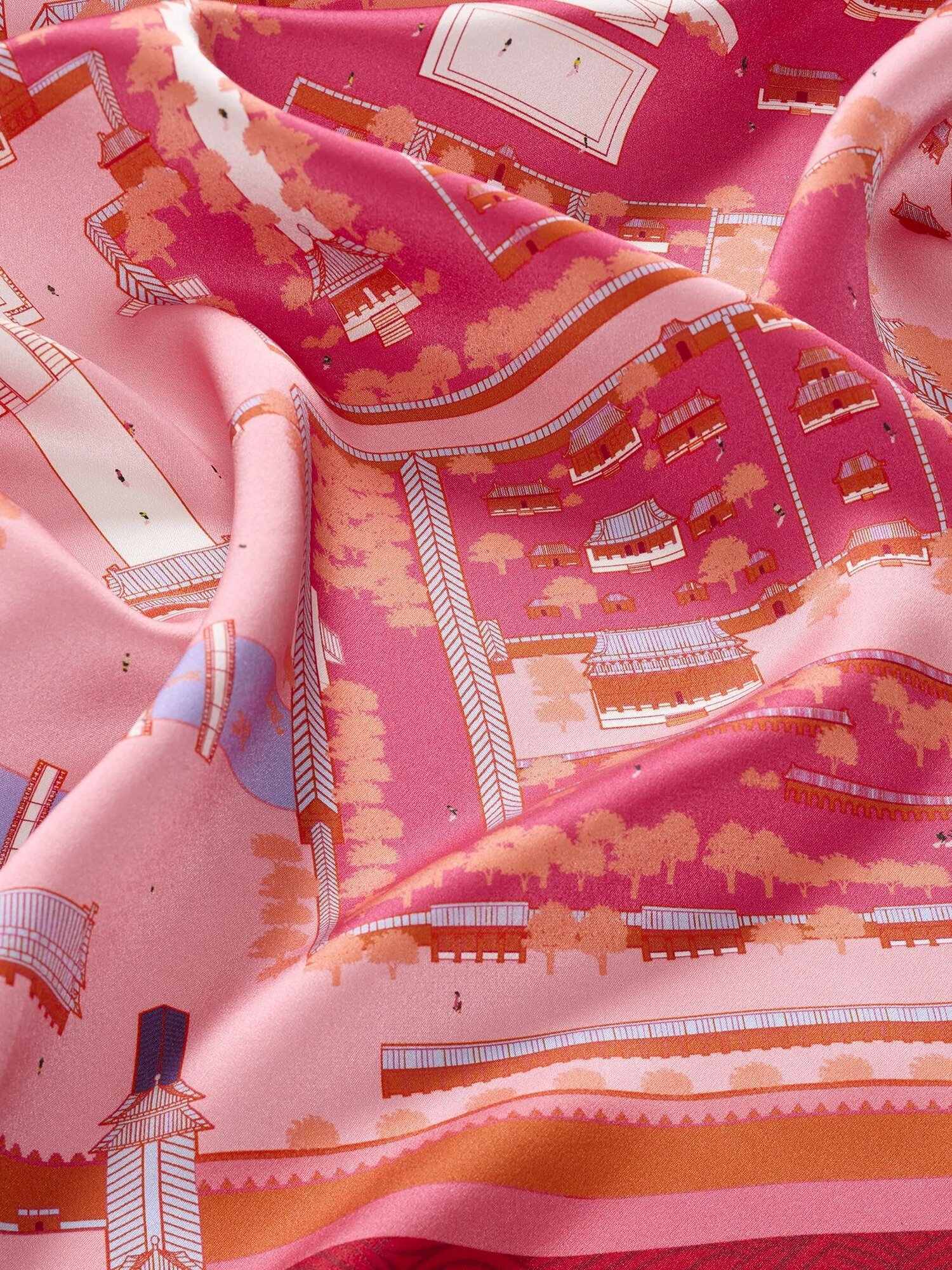 Шарф Shanghai Tang для мальчиков, coral pink — фото 1