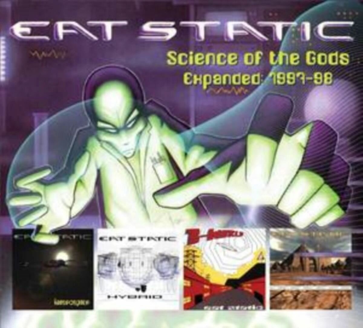 CD диск Eat Static - Science Of The Gods (4CD) 2023, Digipack
