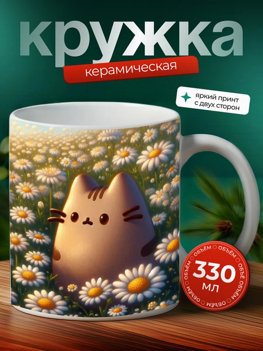 Кружка Пуми кот 34,