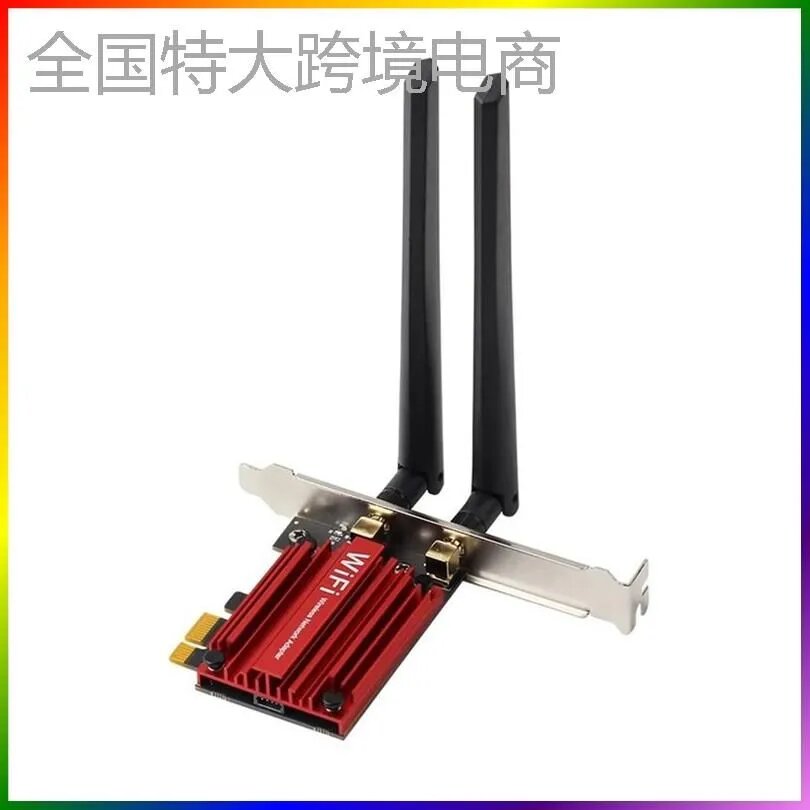 Беспроводной адаптер Wi-Fi 6 MT7921 PCI Express 1800 Мбит/с, Bluetooth 5.2, двухдиапазонная сетевая карта Wi-Fi 802.11AX/AC, операционная система Windows 10 11