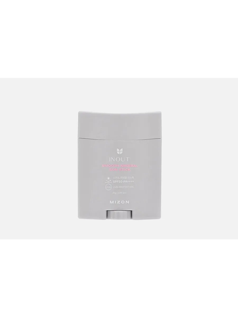 Солнцезащитный стик SPF50 PA++++ MIZON INOUT SMOOTH MINERAL 26 г