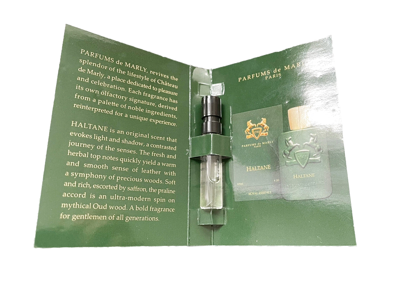Парфюм Де Марли Халтан духи для мужчин 1.5 мл сэмпл - Parfums De Marly Haltane миниатюра
