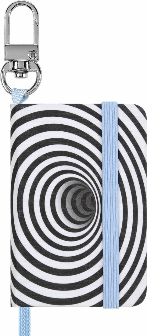 Блокнот-брелок MOLESKINE MINI Alice in Wonderland без разметки 4.5*6.8 см, 192 стр
