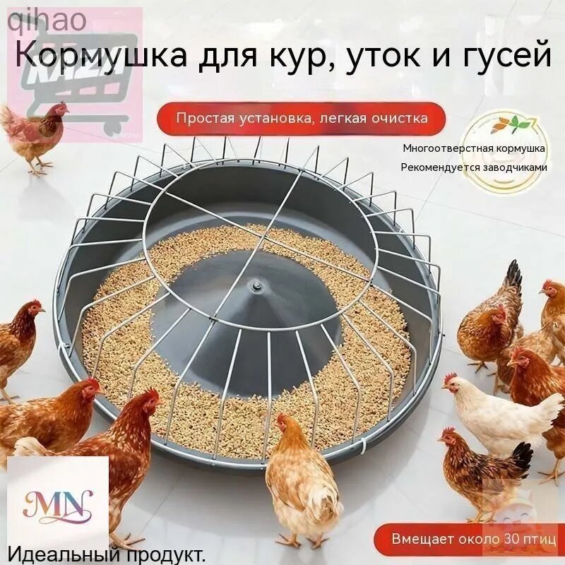 Бассейн для кормления птицы. 30 лунок