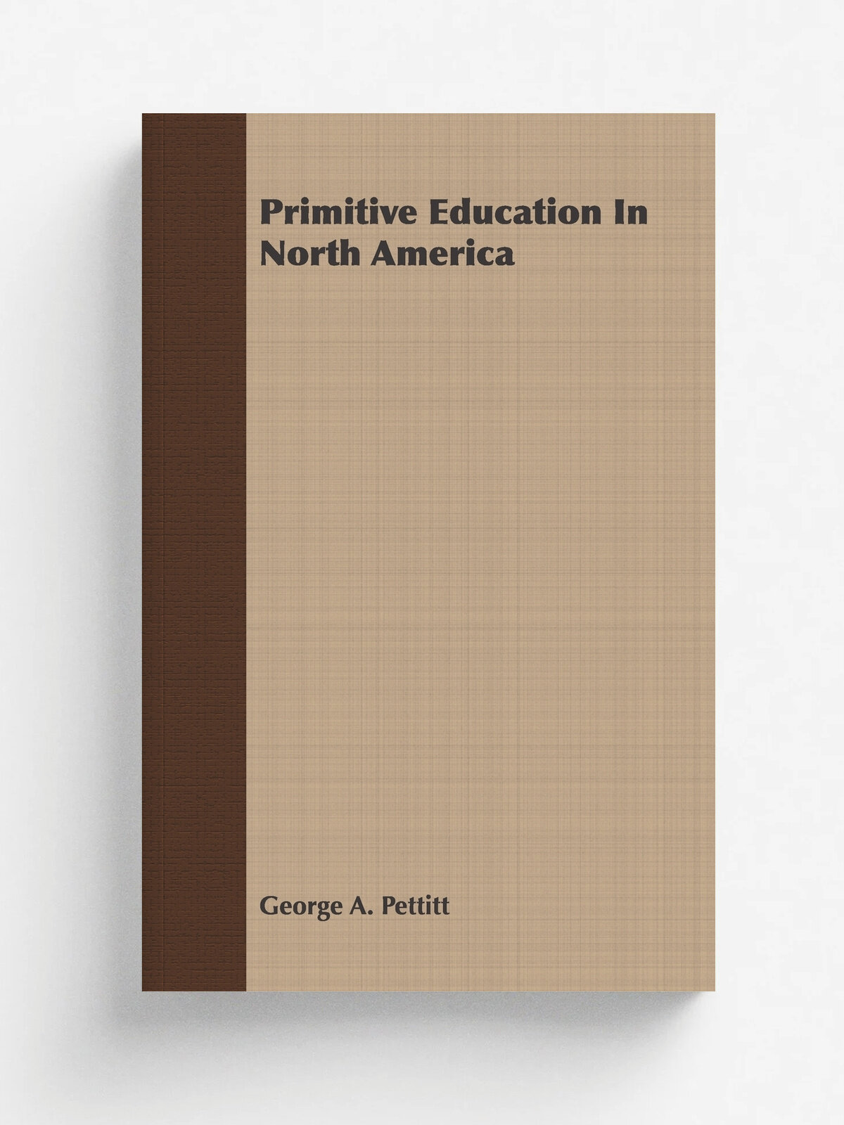 Primitive Education In North America