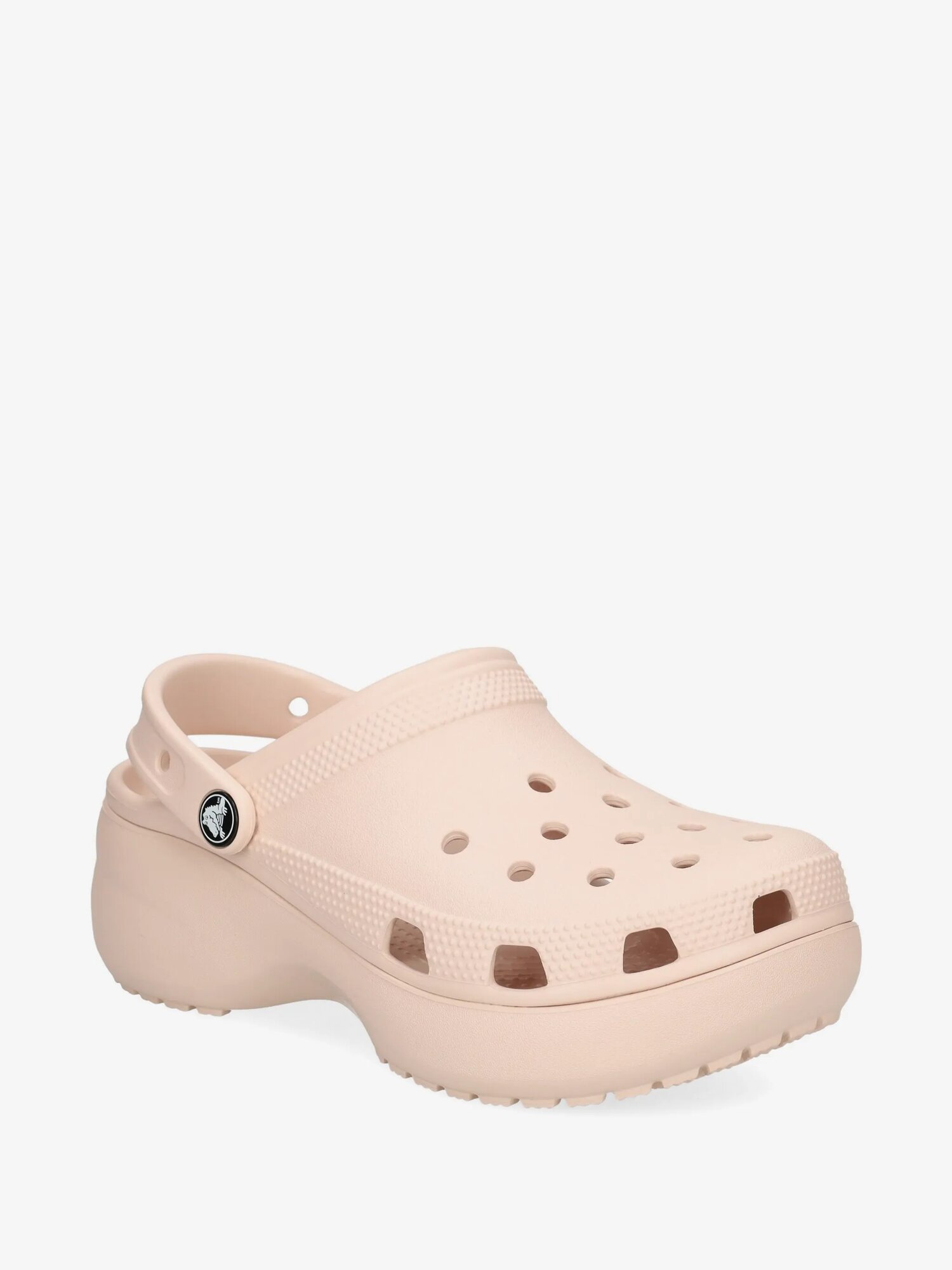 Шлёпанцы Crocs Platform heel slides, размер 5 UK, розовый — фото 1