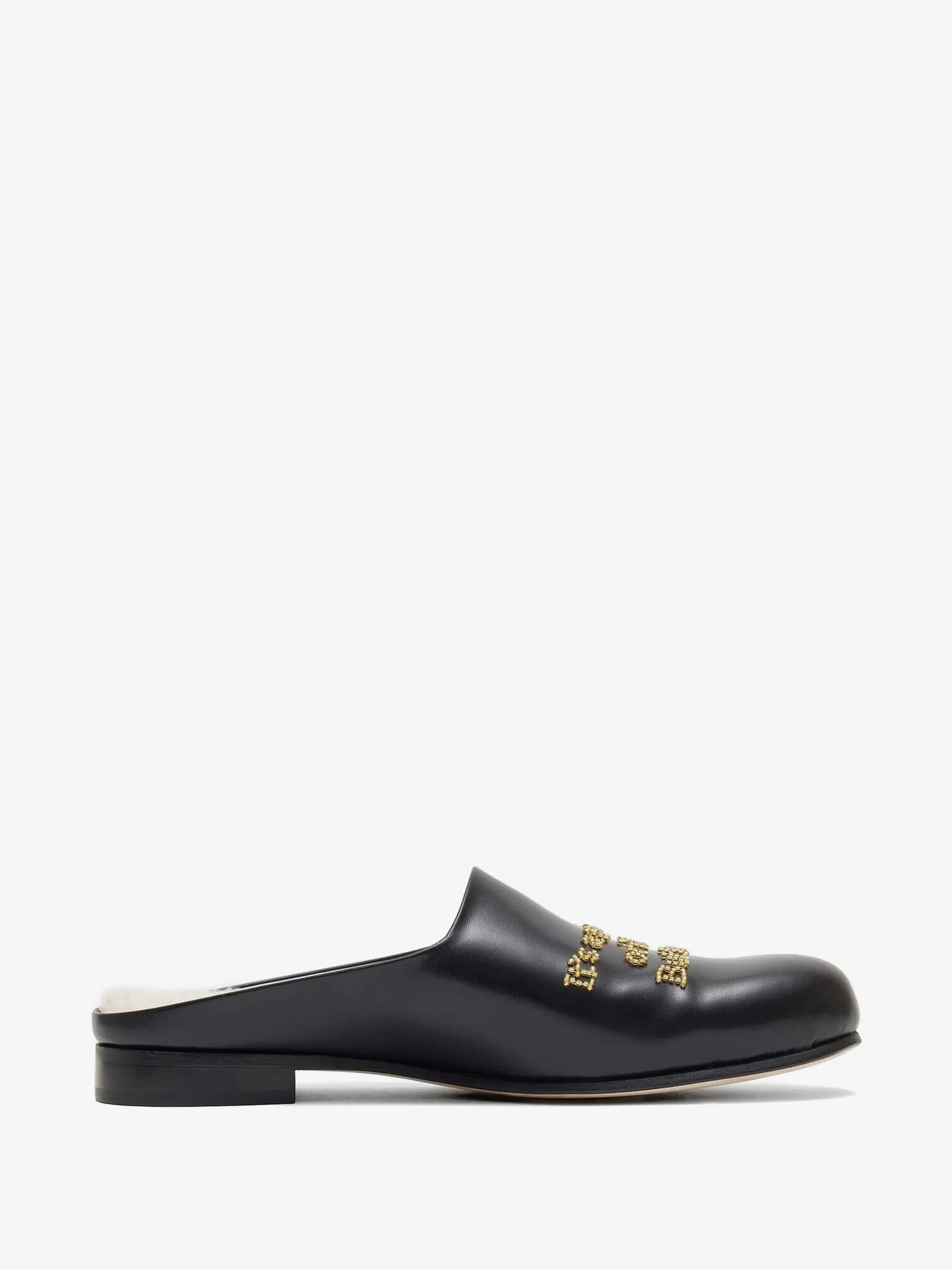 Мюли Embellished leather mules