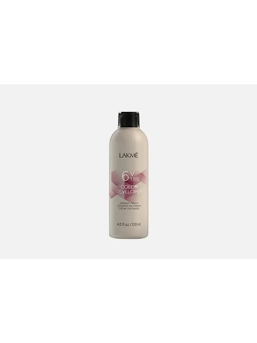 LAKME hydrox stabilized peroxide crème Окислитель 1,8 120мл