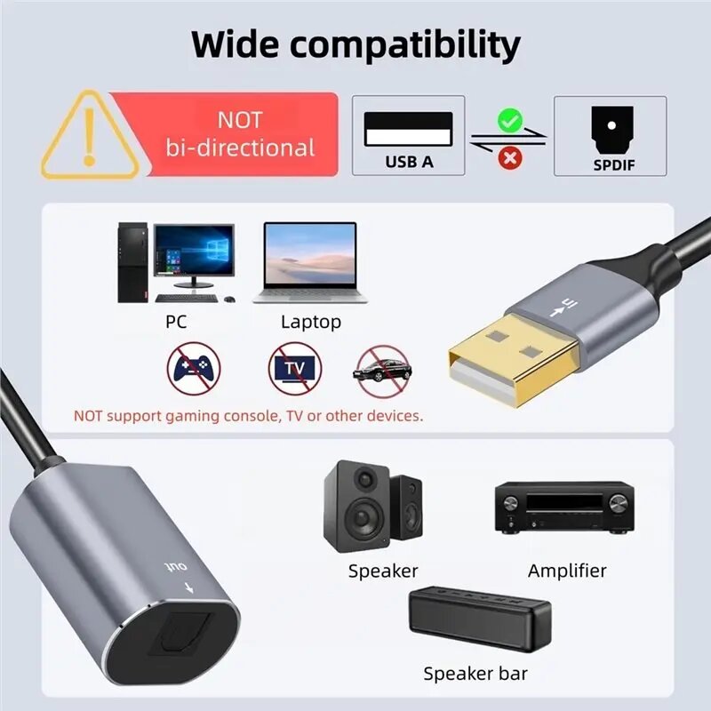 USB-SPDIF конвертер кабель — фото 1