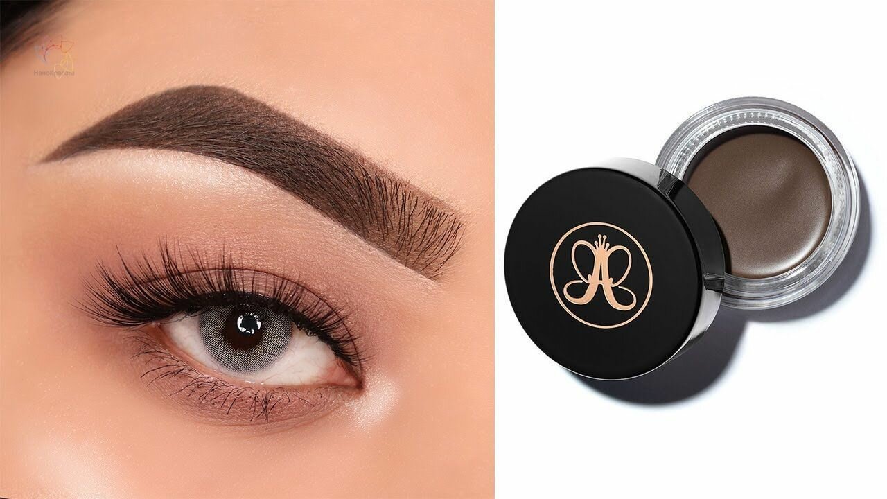 Помада для бровей Anastasia Beverly Hills Dipbrow Pomade, Dark Brown, 4 г тёмно-коричневый оттенок 4 грамма