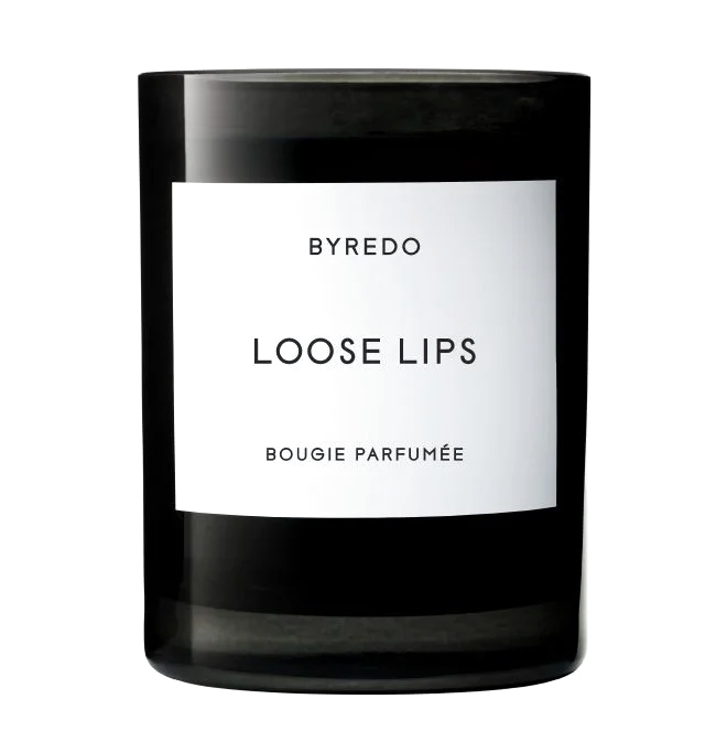 Byredo Loose Lips ароматическая свеча для женщин 240 гр - Байредо Луз Липс