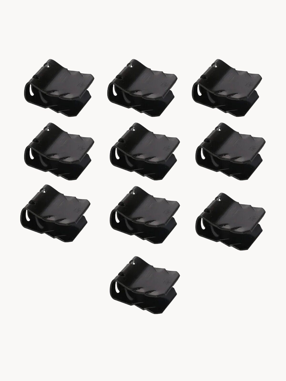 10 шт, крепежные зажимы для брызговика автомобиля, крышка бампера переднего крыла, U-образный зажим для защиты двигателя, пряжка, авто грузовики, крепеж для брызговика