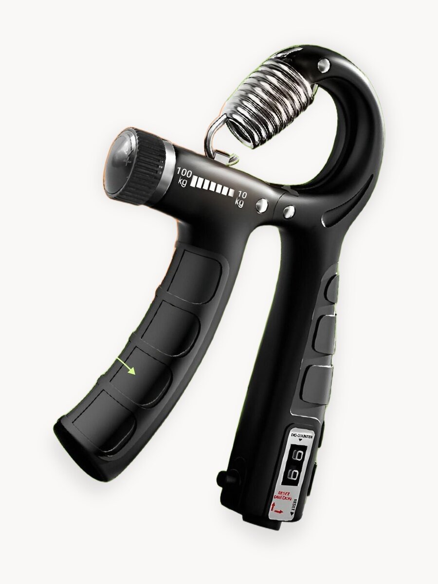 Эспандер кистевой. Изменяемая нагрузка от 10 до 100 кг. Механический